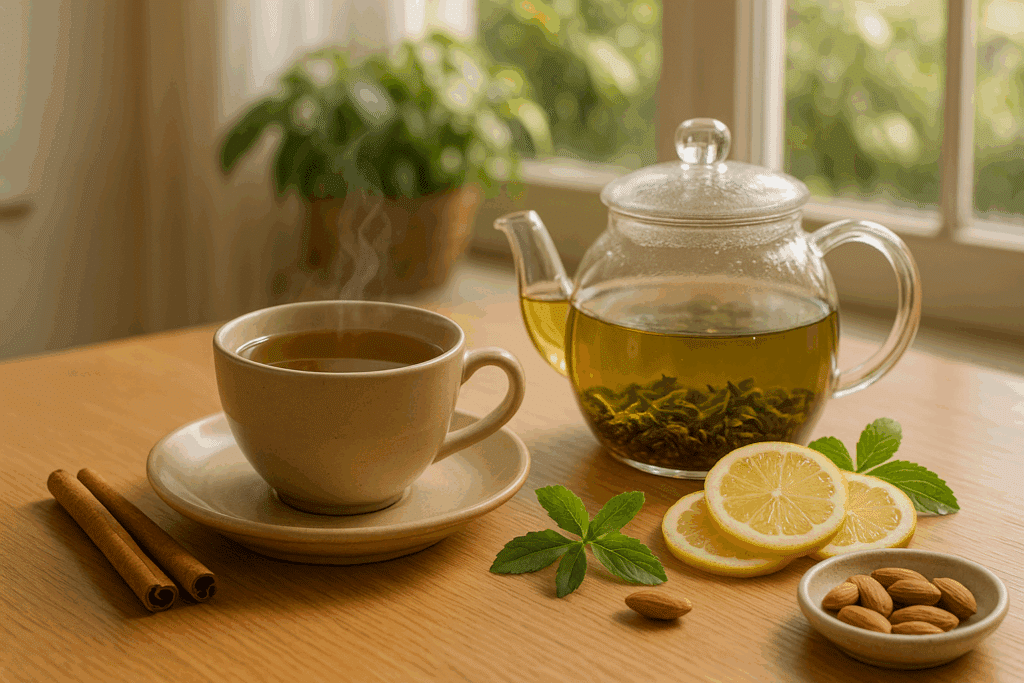Controla tu glucosa con té