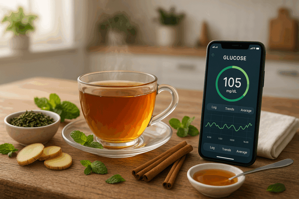 Control your glucose with magic tea